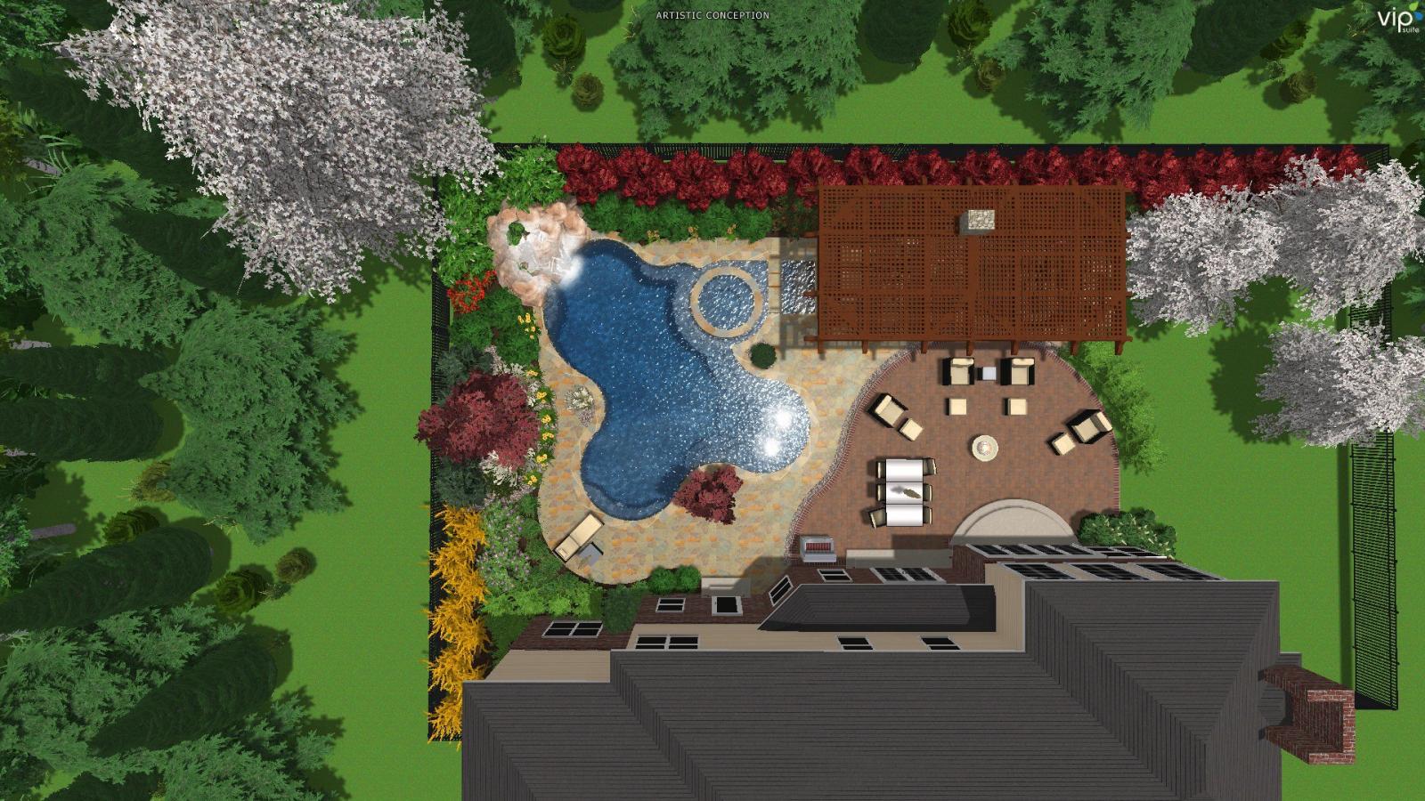 Pool Studio Graphic Designs | AZ Pools, Spas, Land Architects