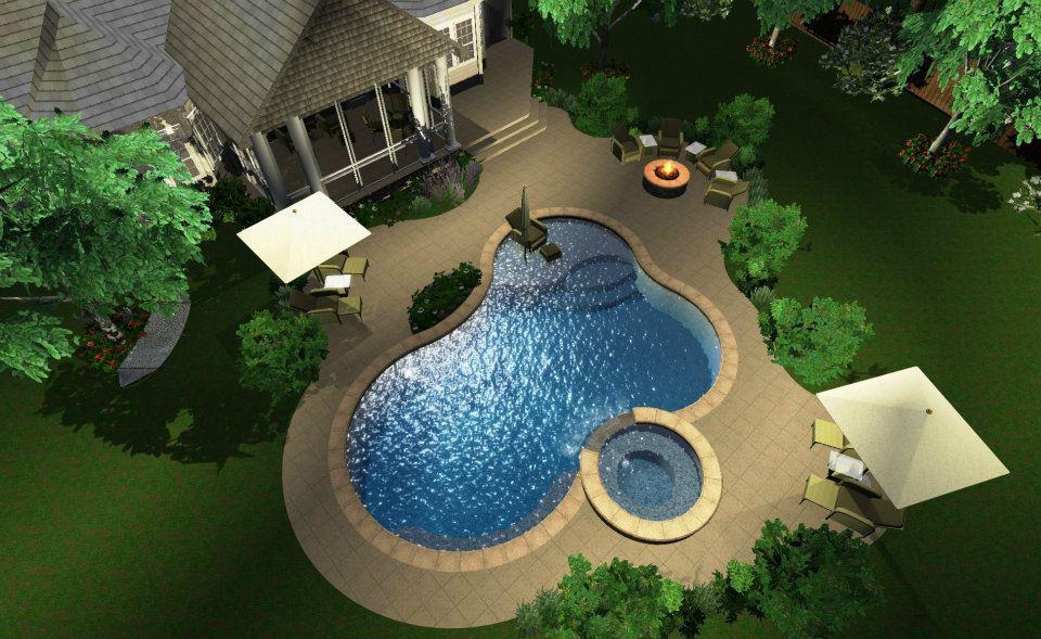 Pool Studio Graphic Designs | AZ Pools, Spas, Land Architects
